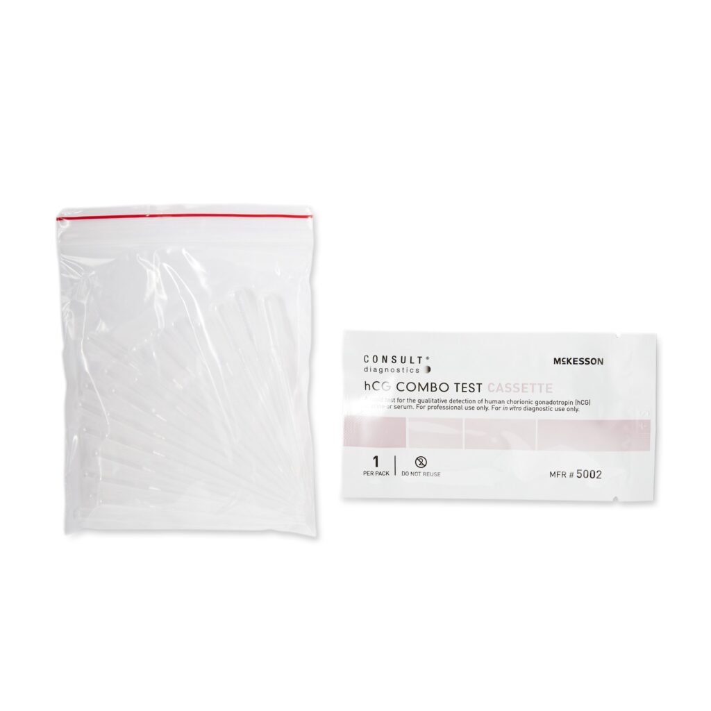 Reproductive Health Test Kit McKesson Consult™ hCG Pregnancy Test 25 ...